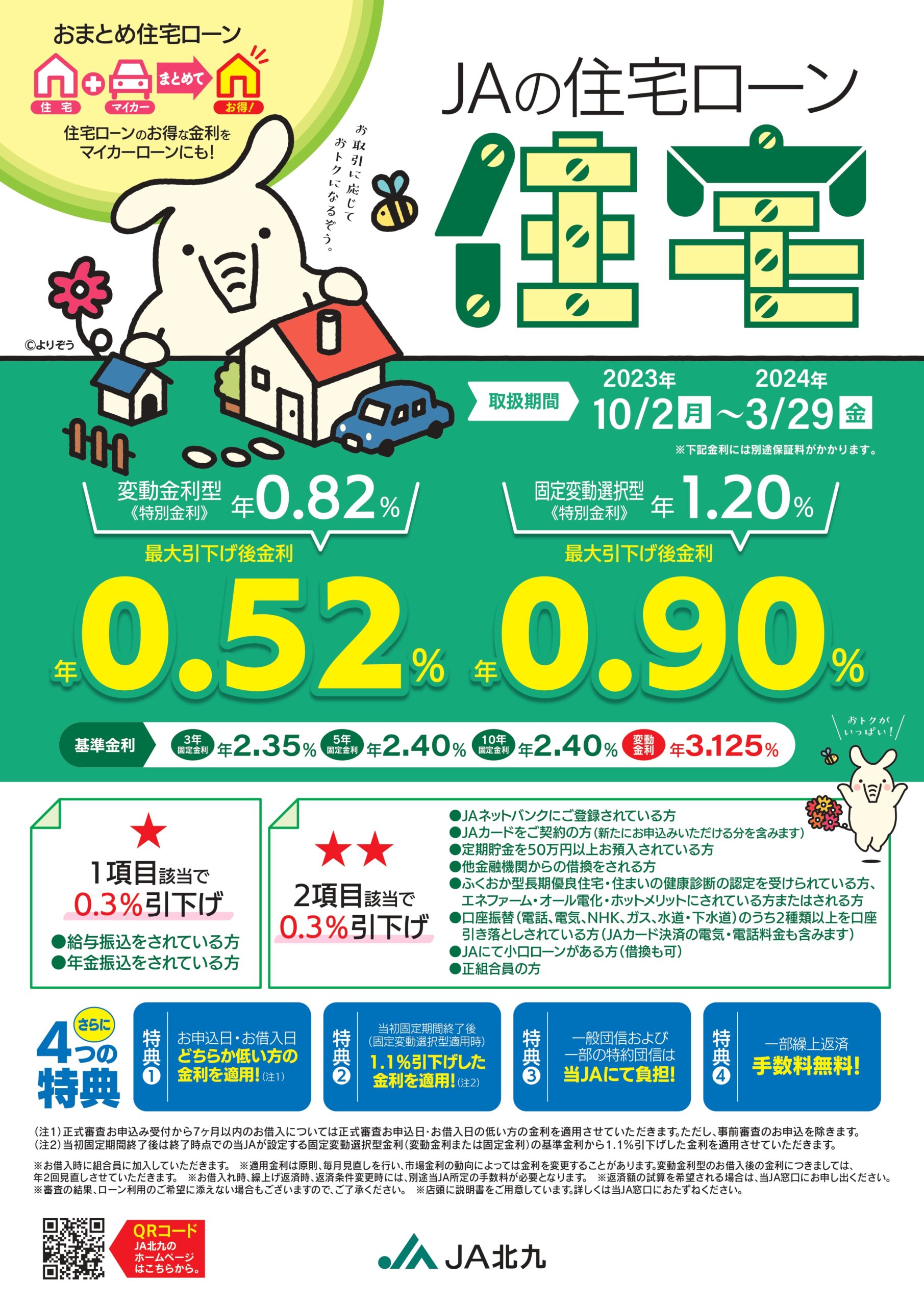 住宅ローン | JA北九